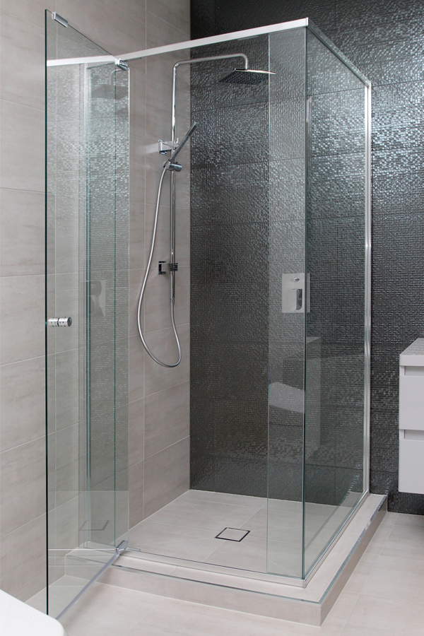 Semi Frameless Shower Screens Gallery - Premium Showers and Robes